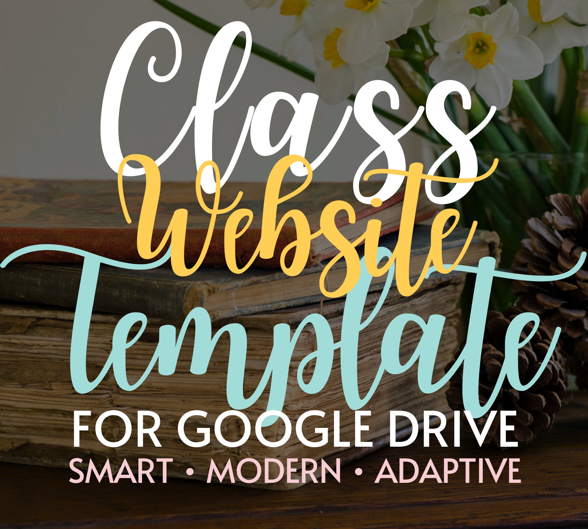 Class Website Template for Google Sites - Etsy