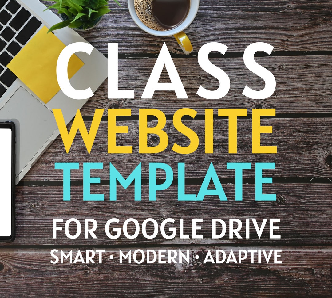 Class Website Template for Google Sites - Etsy