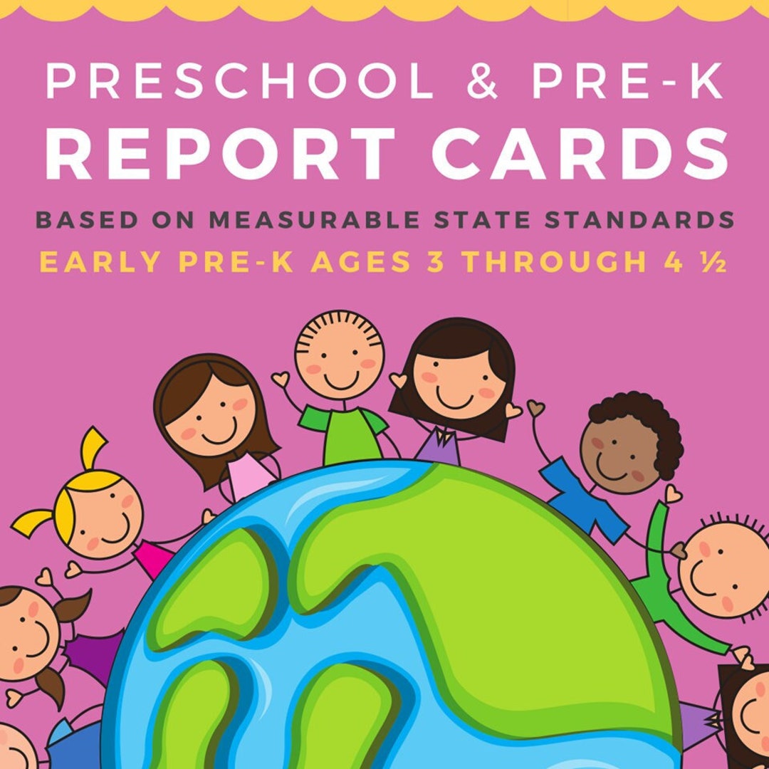 Preschool and Pre-k Report Cards and Curriculum Aligned to State ...