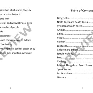 KOREA - A Study of South Korea Booklet Nonfiction Country Study - Etsy