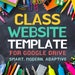 Class Website Template for Google Sites - Etsy