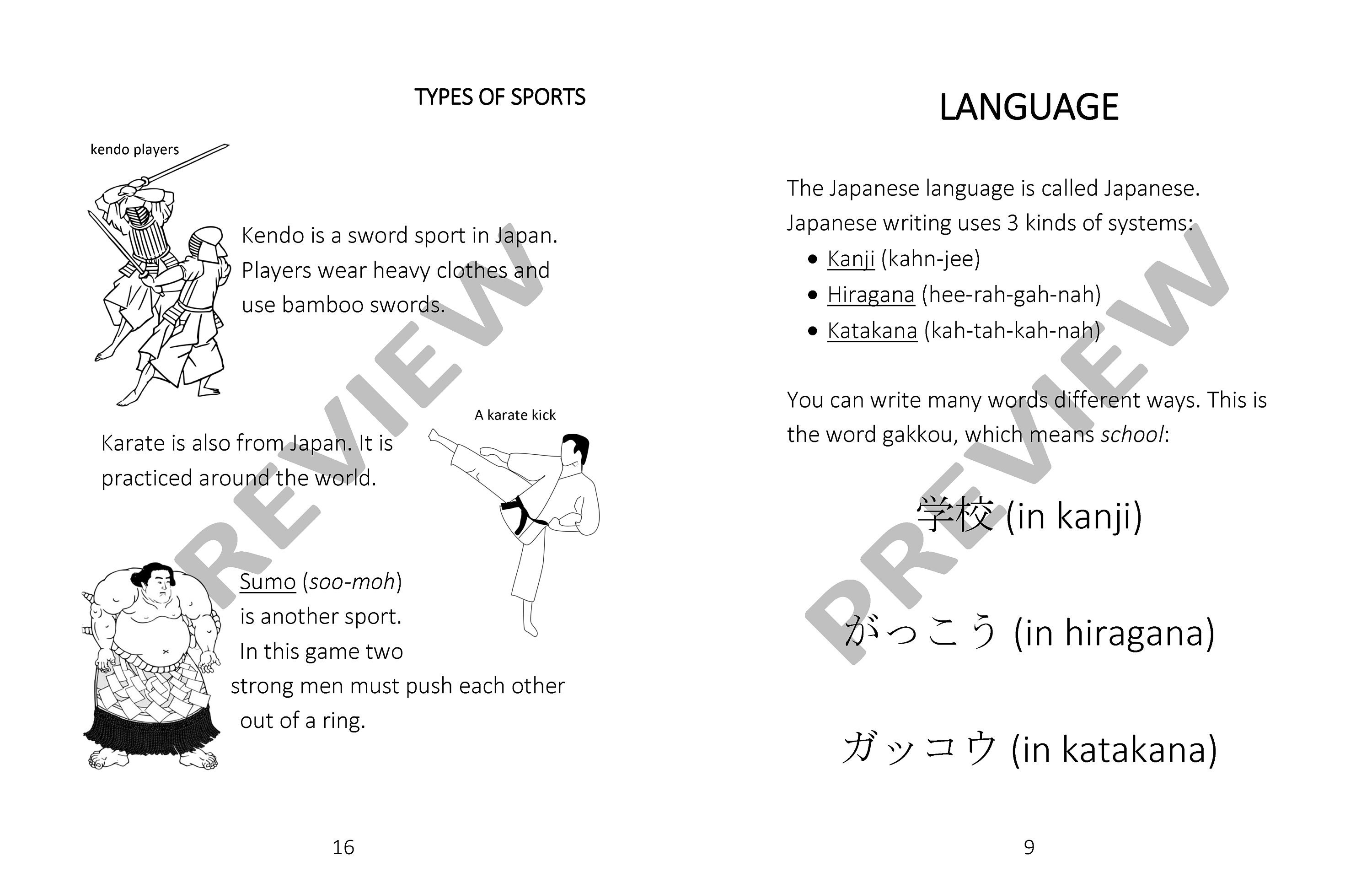 Buy JAPAN Learn About Japan Booklet Nonfiction Country Study Online in ...