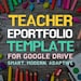 Teacher Portfolio Website Template - Etsy