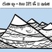 Mountains Clip Art Doodles - Etsy