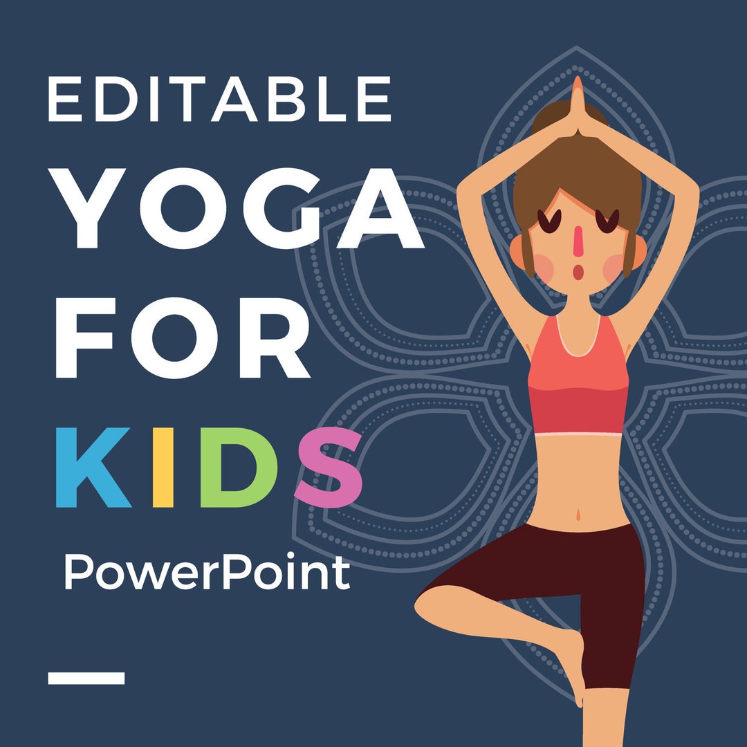 Yoga for Kids Powerpoint Presentation - Etsy