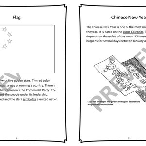 CHINA - A Study of China Booklet Nonfiction Country Study - Etsy