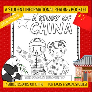 CHINA - A Study of China Booklet Nonfiction Country Study - Etsy