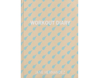 Personalized Gym Journal Custom Fitness Diary Exercise - Etsy
