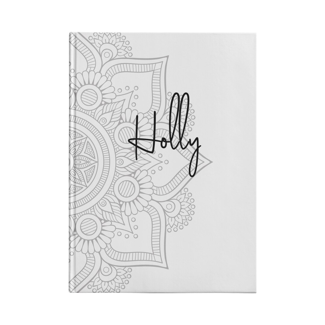 Personalized Mandala Journal Custom Yoga Diary Personalized Gift ...