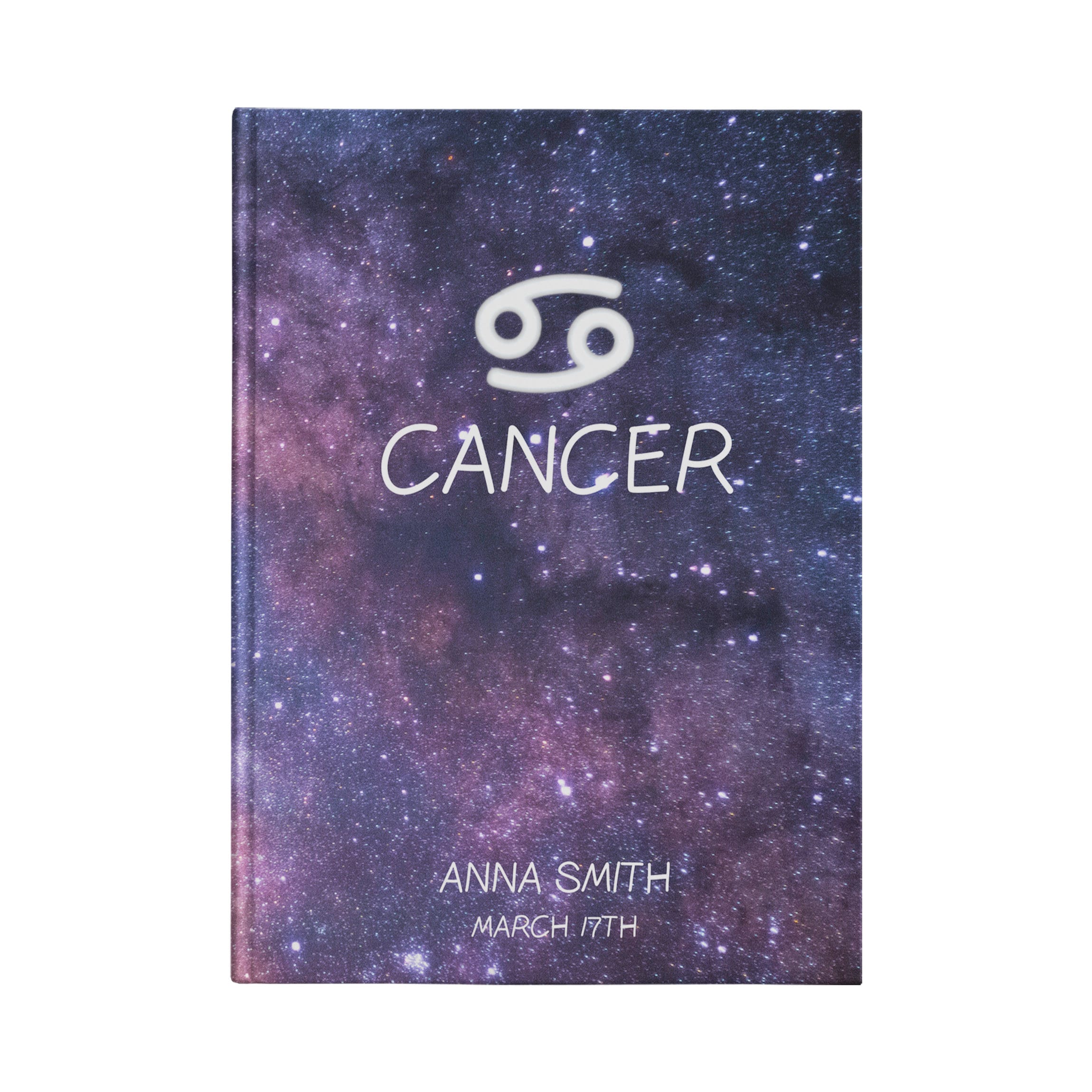 Personalized Cancer Zodiac Sign Journal Custom Astrology - Etsy