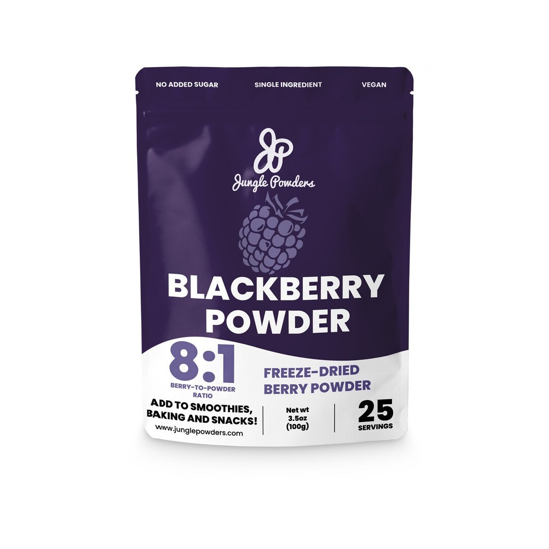 Jungle Powders Blackberry Powder 3.5oz / 100g 100% Natural Non GMO ...