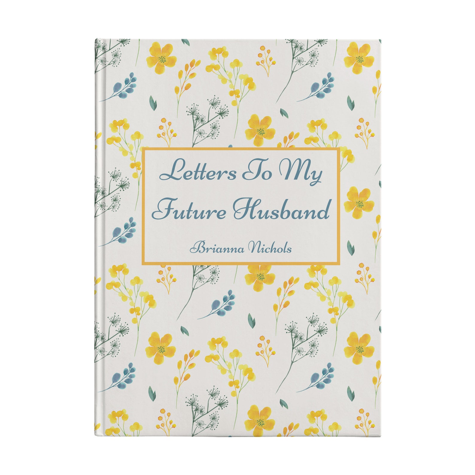 Personalized Letters To My Future Husband Journal Custom | Etsy