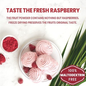 Jungle Powders Organic Raspberry Powder 5 Ounces USDA Organic Freeze ...