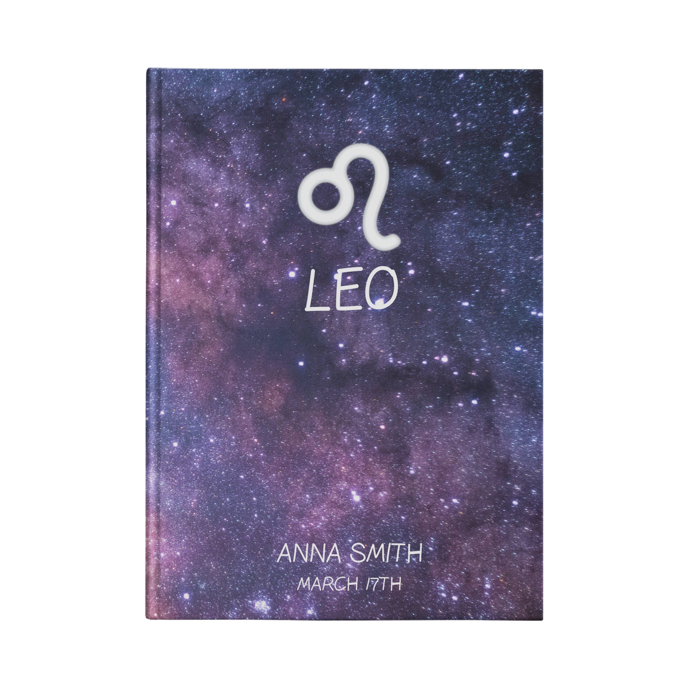 Personalized Leo Zodiac Sign Journal Custom Astrology Diary - Etsy