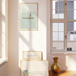 Summer Fun Pool Poster Summer Holiday Large Painting Swimmers ...