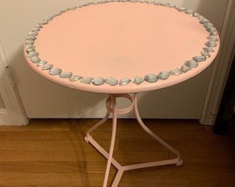 Pink side table | Etsy