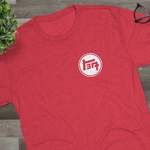 TEQ Logo Mens Tee, Land Cruiser T Shirt, Tri Blend Tshirt - Reefmonkey ...