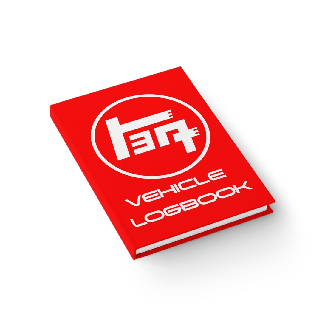 TEQ Vehicle Logbook Hardcover Lined Journal - Reefmonkey - Etsy