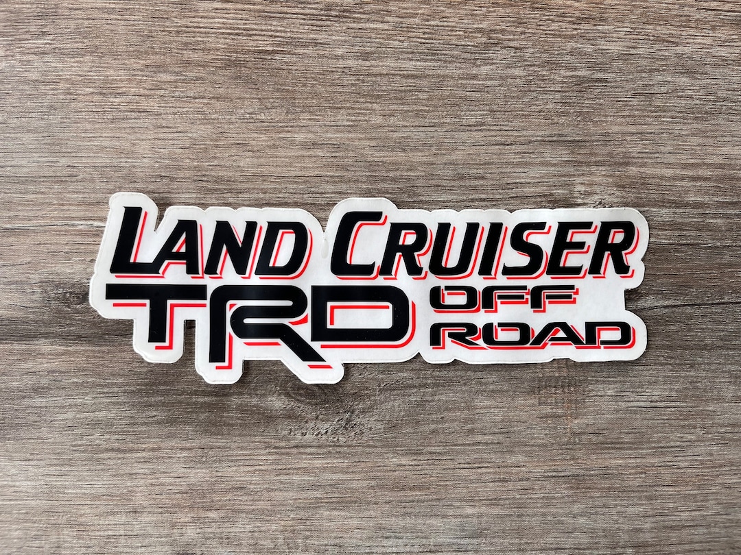 TRD off Road Decal, TRD off Road Sticker, Tacoma Decal, Tundra Sticker ...