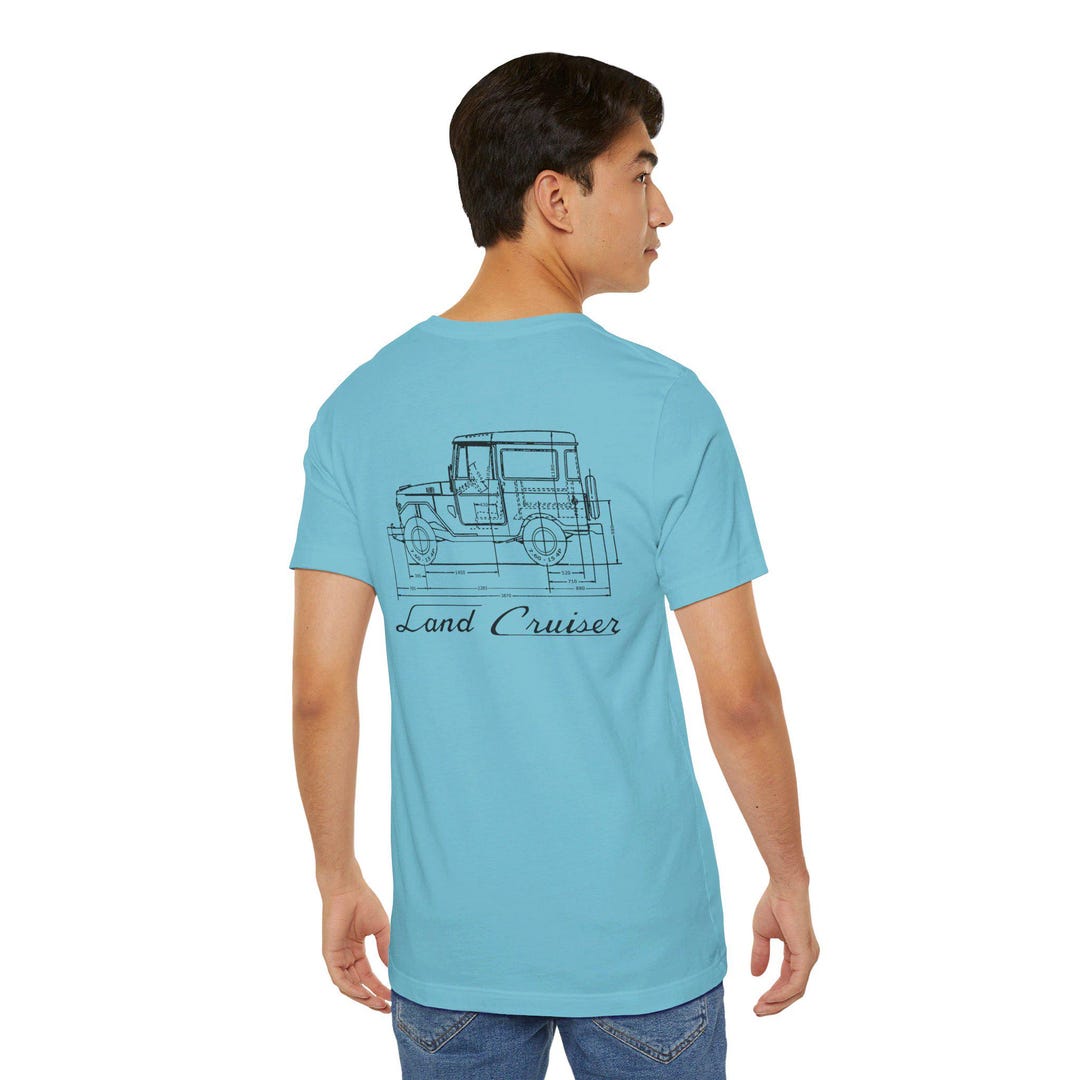 Land Cruiser FJ40 FSM Diagram Unisex T Shirt Mens Tee - Reefmonkey - Etsy