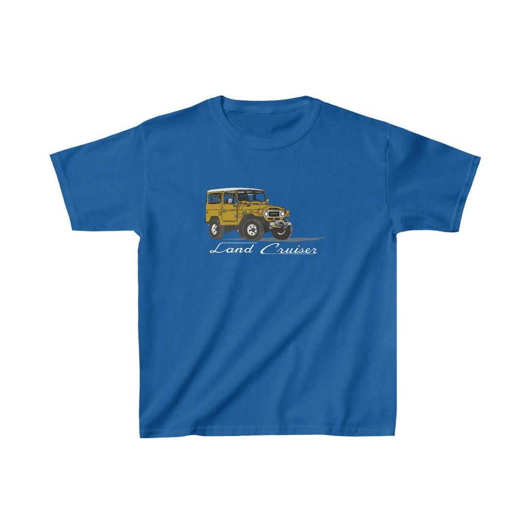 FJ40 Land Cruiser Kids Tee, Boys Tee, Gift for Kids - Reefmonkey Artist ...