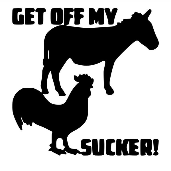 Cock Sucker Decal - Etsy Canada