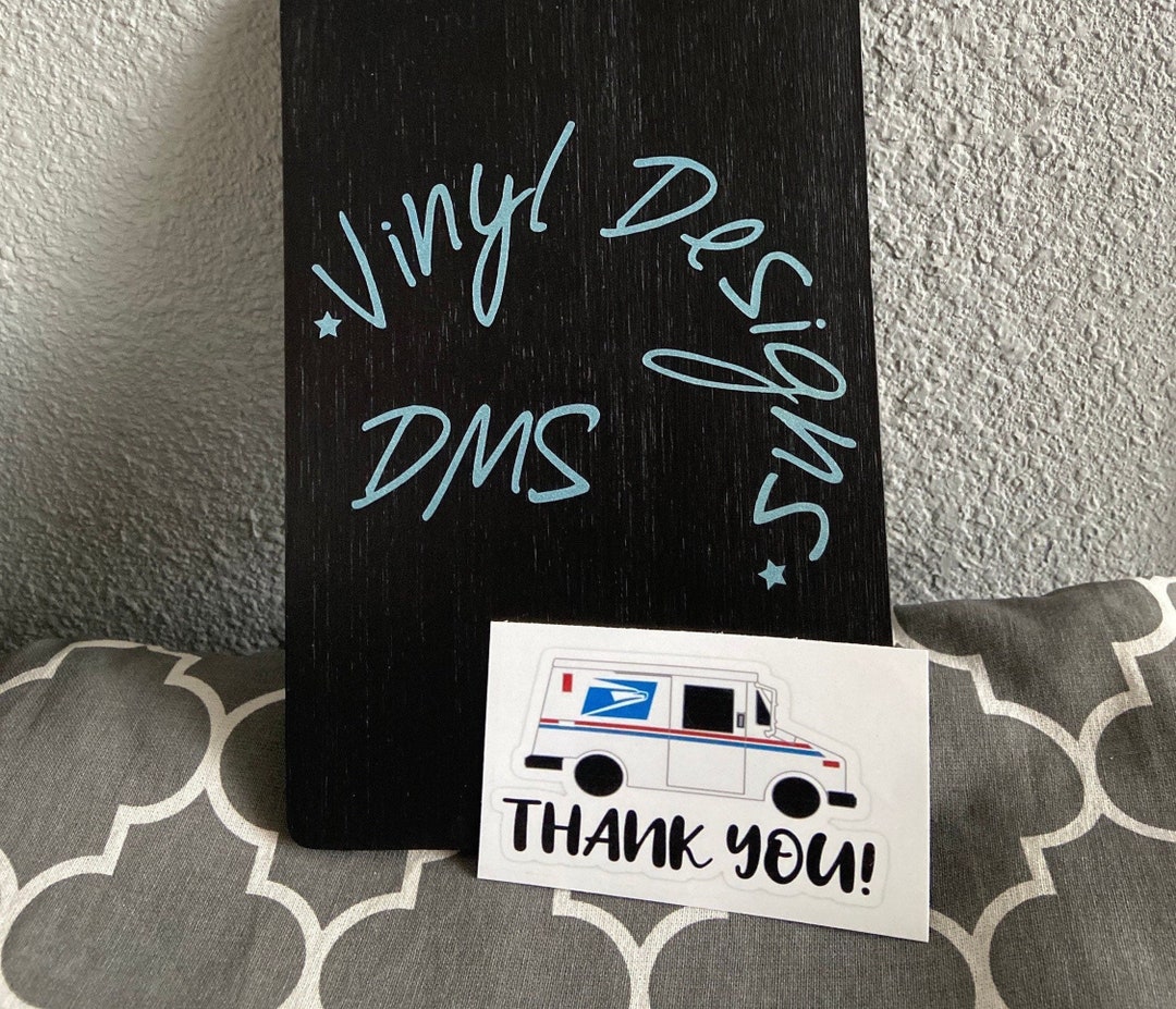 USPS Thank You Sticker - Etsy