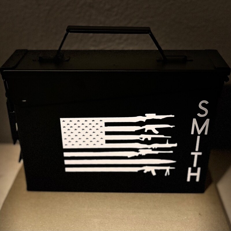 Personalized Ammo Box - Etsy
