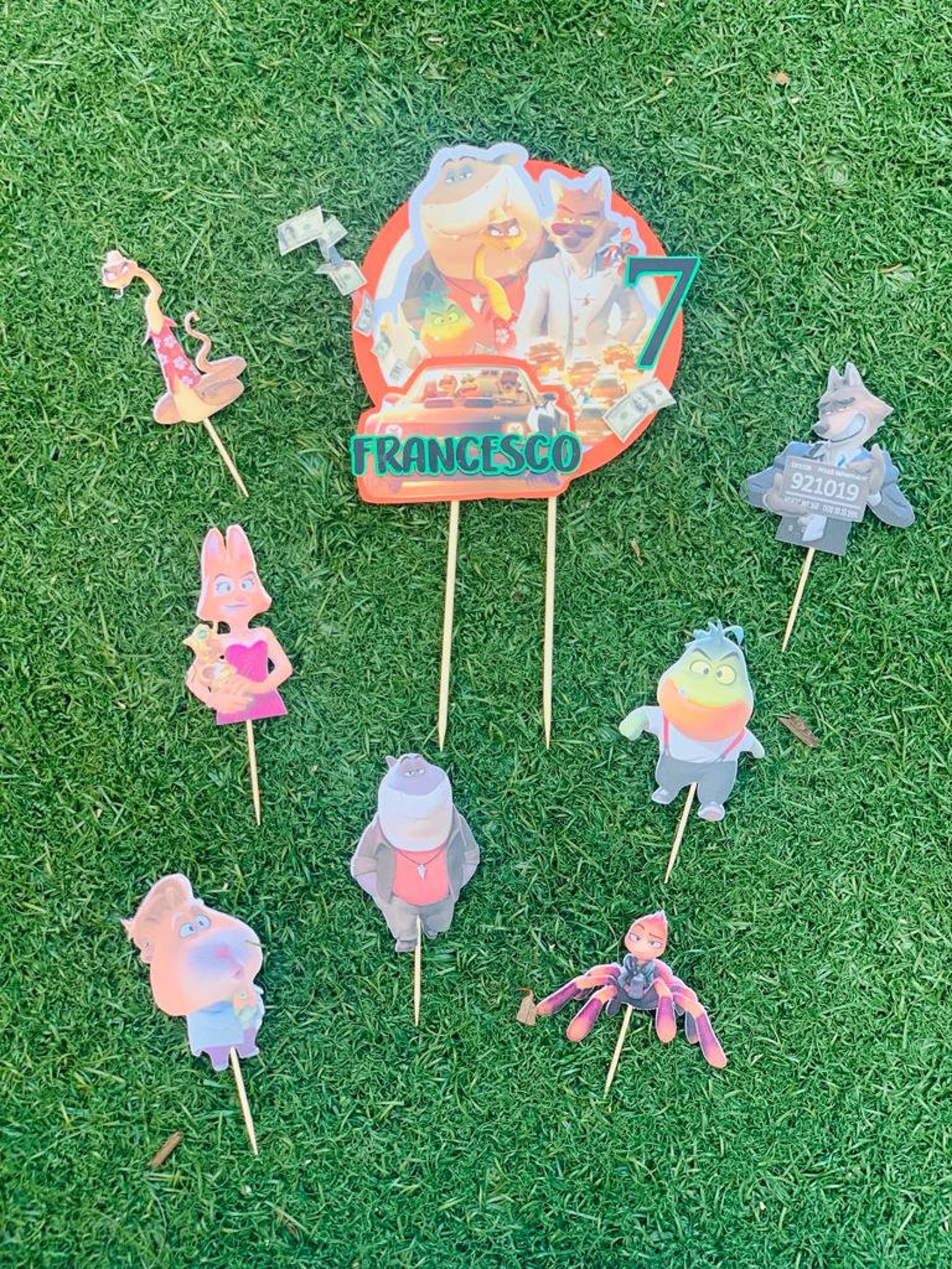 Bad Guys Cake Topper - Bad Guys / Mr. Fox - Etsy