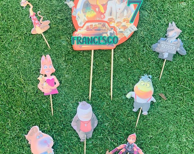 Bad Guys Cake Topper - Bad Guys / Mr. Fox - Etsy