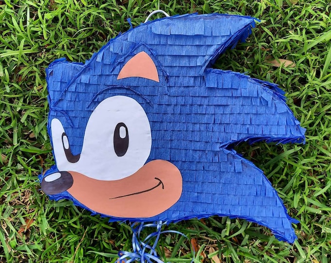 Sonic Blue Sonic the Hedgehog Video Games - Etsy