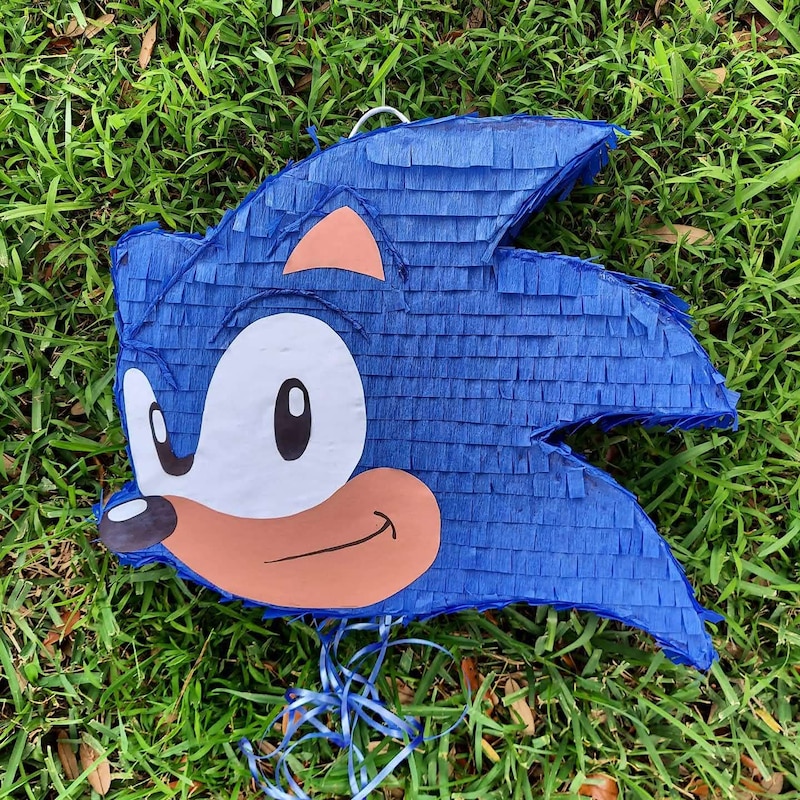 Sonic the Hedgehog Pinata - Etsy
