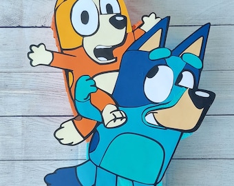 Bluey-bingo Doggy Pinata - Etsy