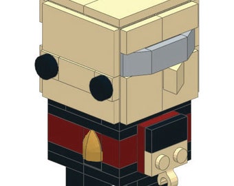 Custom LEGO Brickhead Instructions - "skywarp" Decepticon Transformer ...