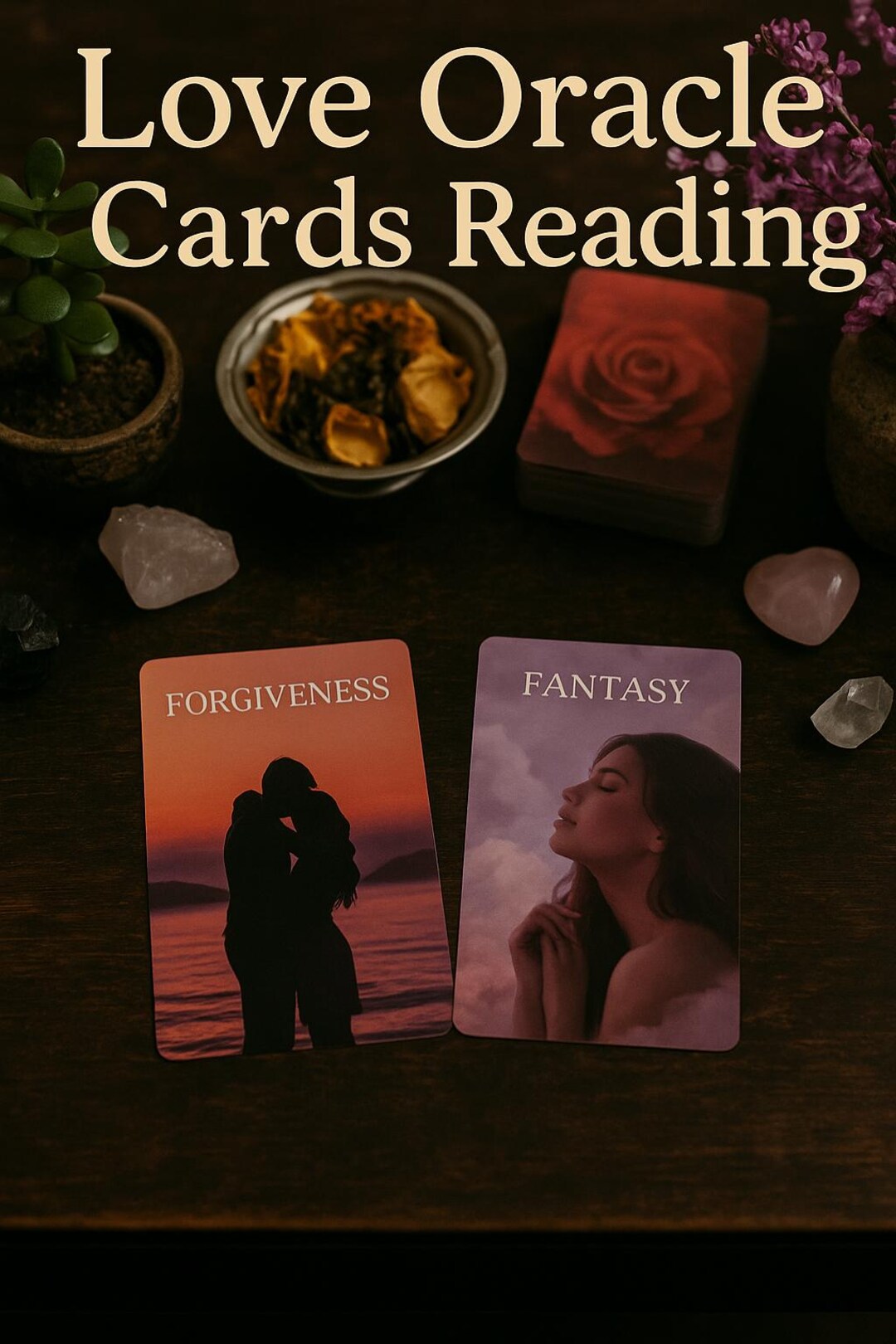 Oracle Card Reading | Two Card Love Oracle Reading | Digital Tarot ...