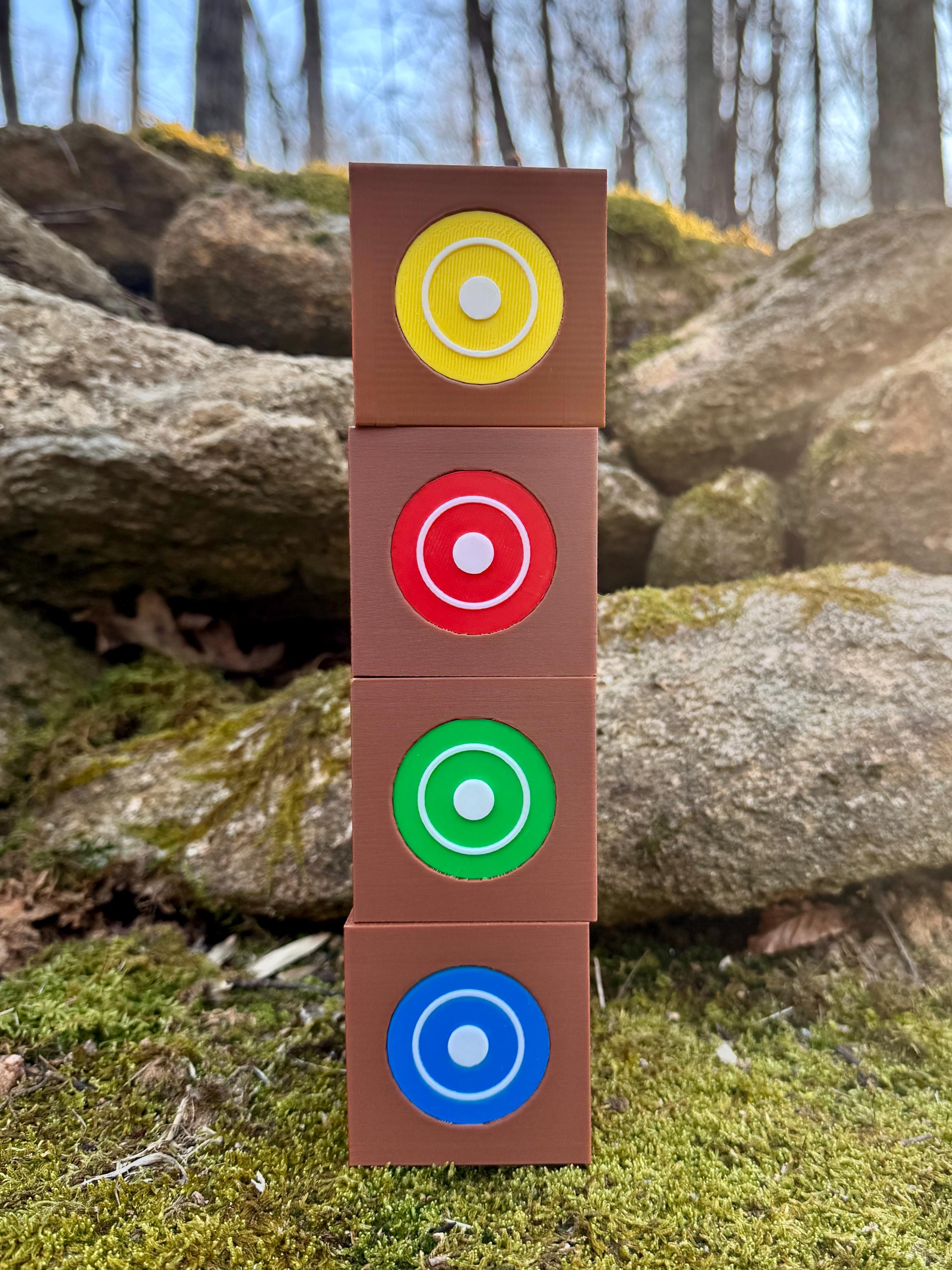 Survivor-inspired Instant Insanity Puzzle – Large Size 3D Logic ...