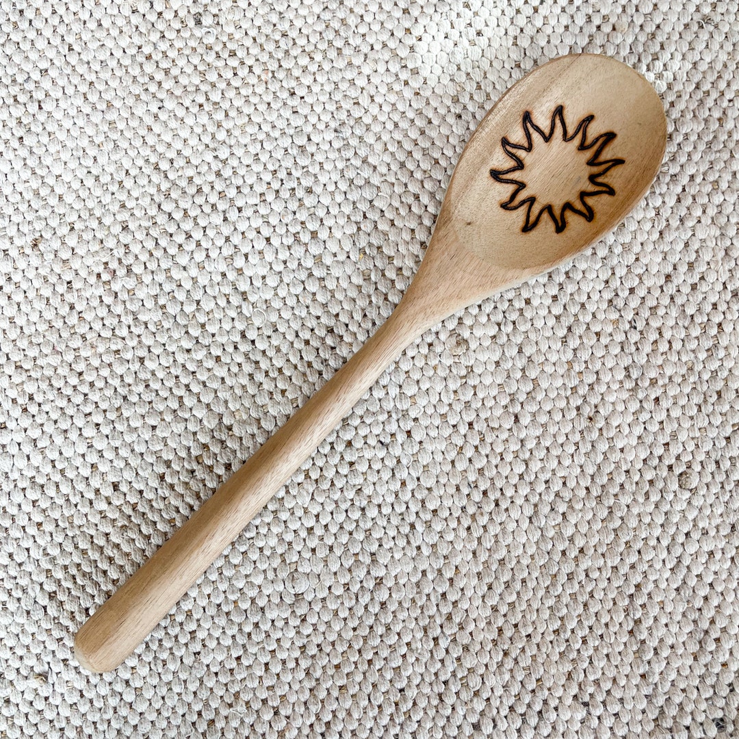 Wood Burned Spoon - Etsy