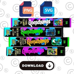 Vintage Goosebumps PNG/SVG Image File -instant Download for Shirts ...