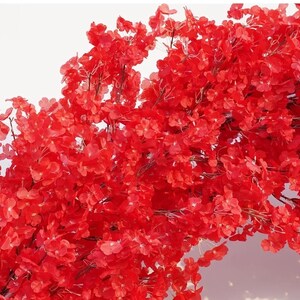 Red Floral Arch With Flowers, Flower Wedding Backdrop Arrangement - Etsy