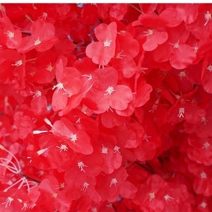 Red Floral Arch With Flowers, Flower Wedding Backdrop Arrangement - Etsy