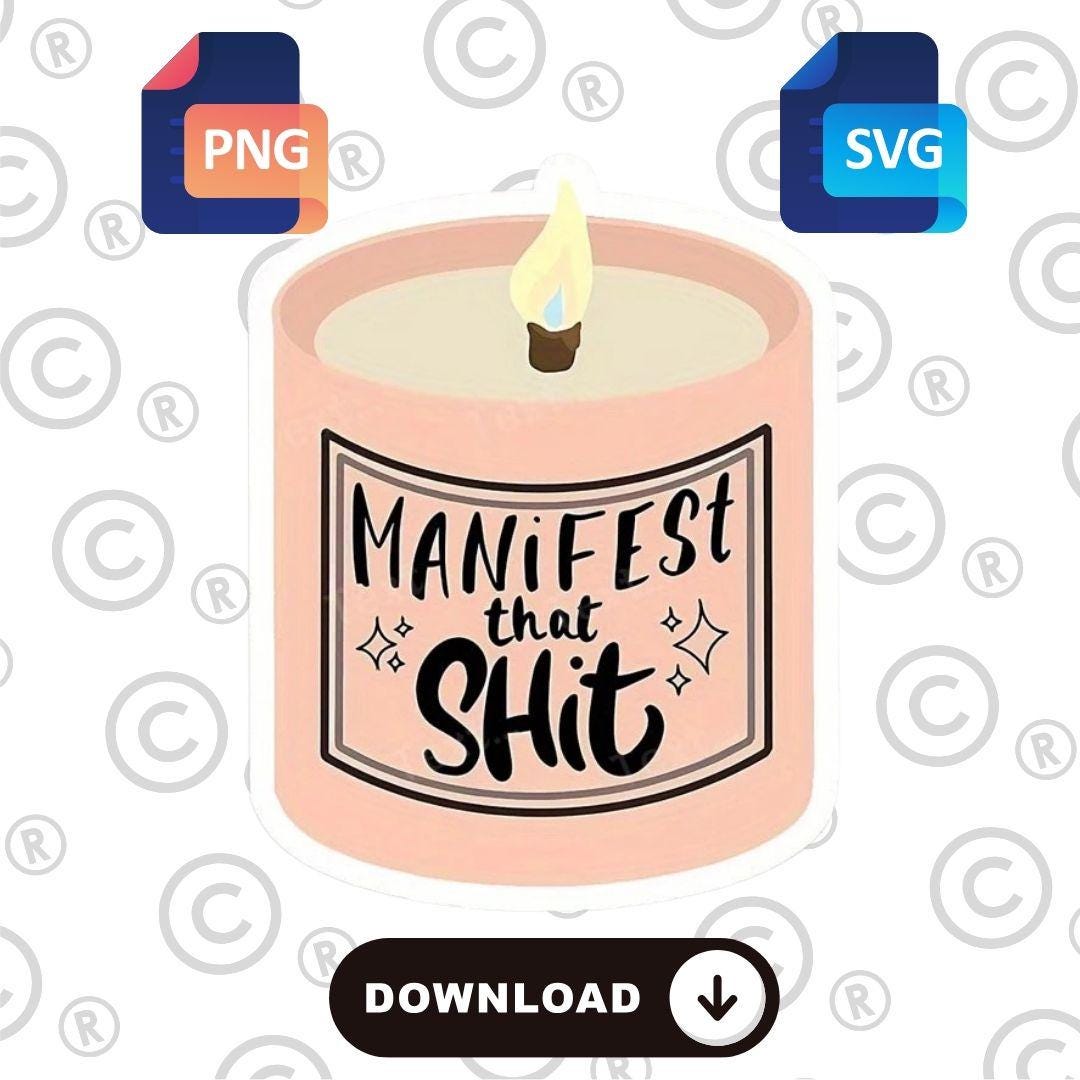 Manifest That PNG/SVG Image File Image File -instant Download for ...
