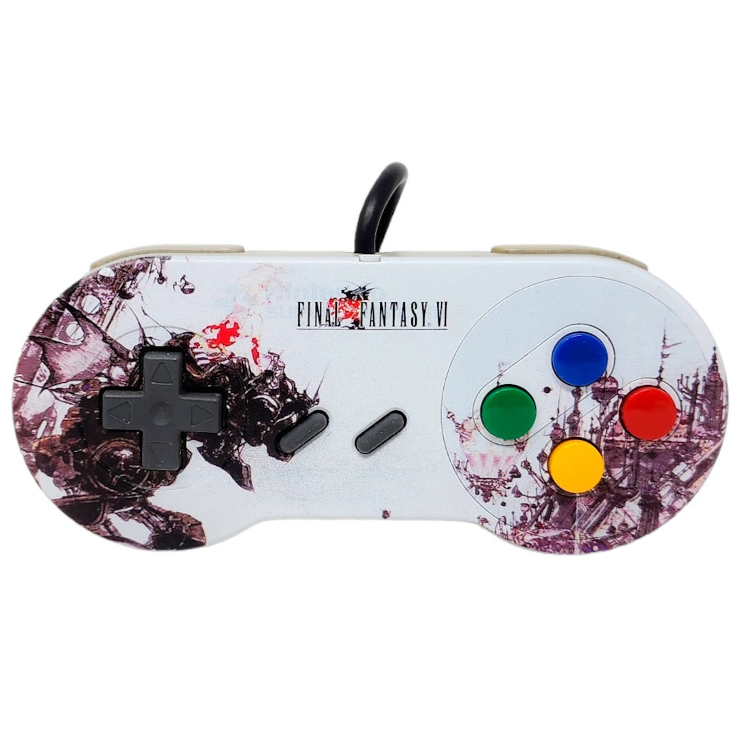 Final Fantasy VI Super Nintendo/famicom Controller - Etsy