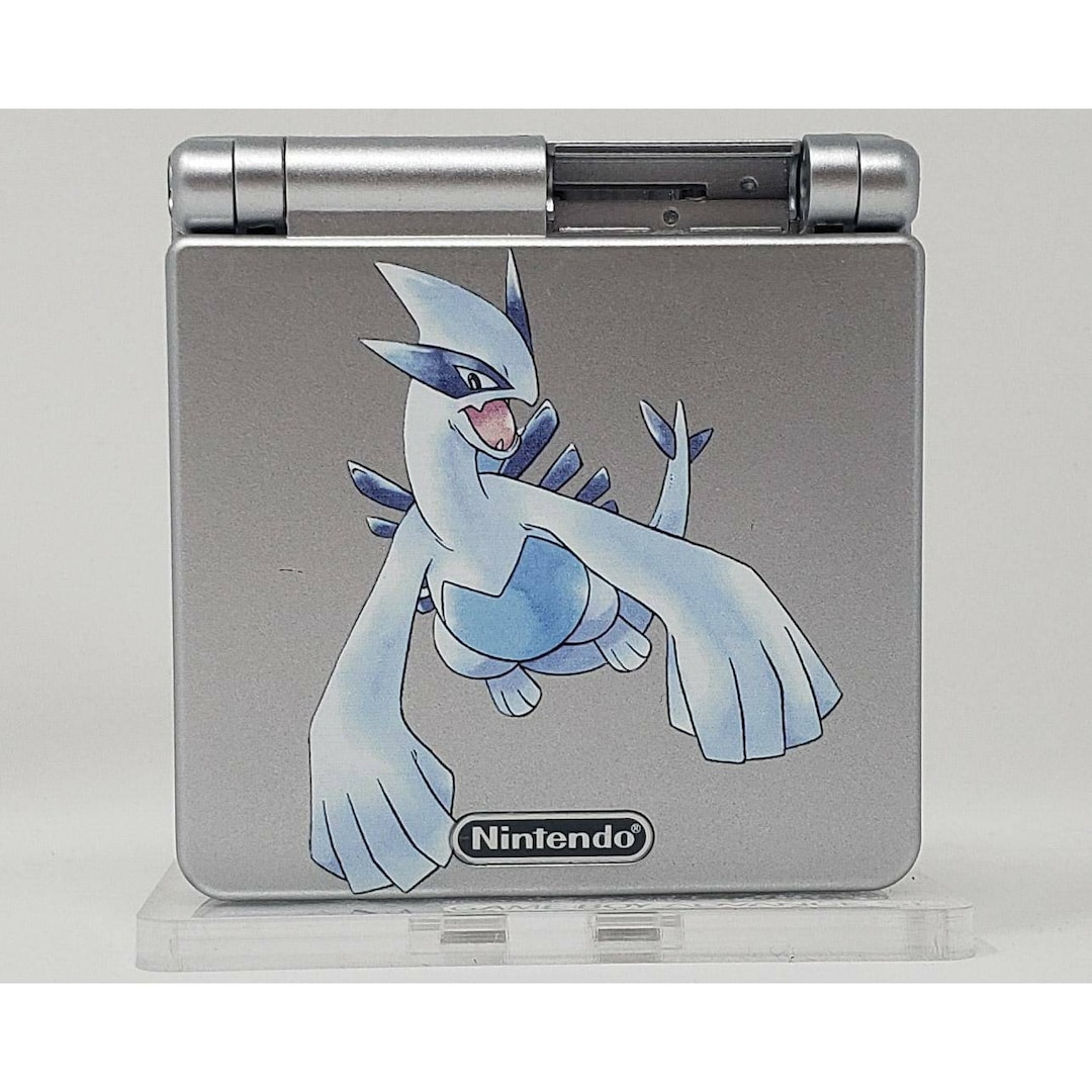 Pokemon Silver Lugia Gameboy Advance SP Shell Housing Diy - Etsy
