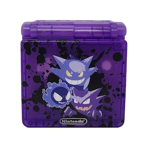 Pokemon Ghosts Gengar, Haunter and Ghastly Gameboy Advance SP Shell ...