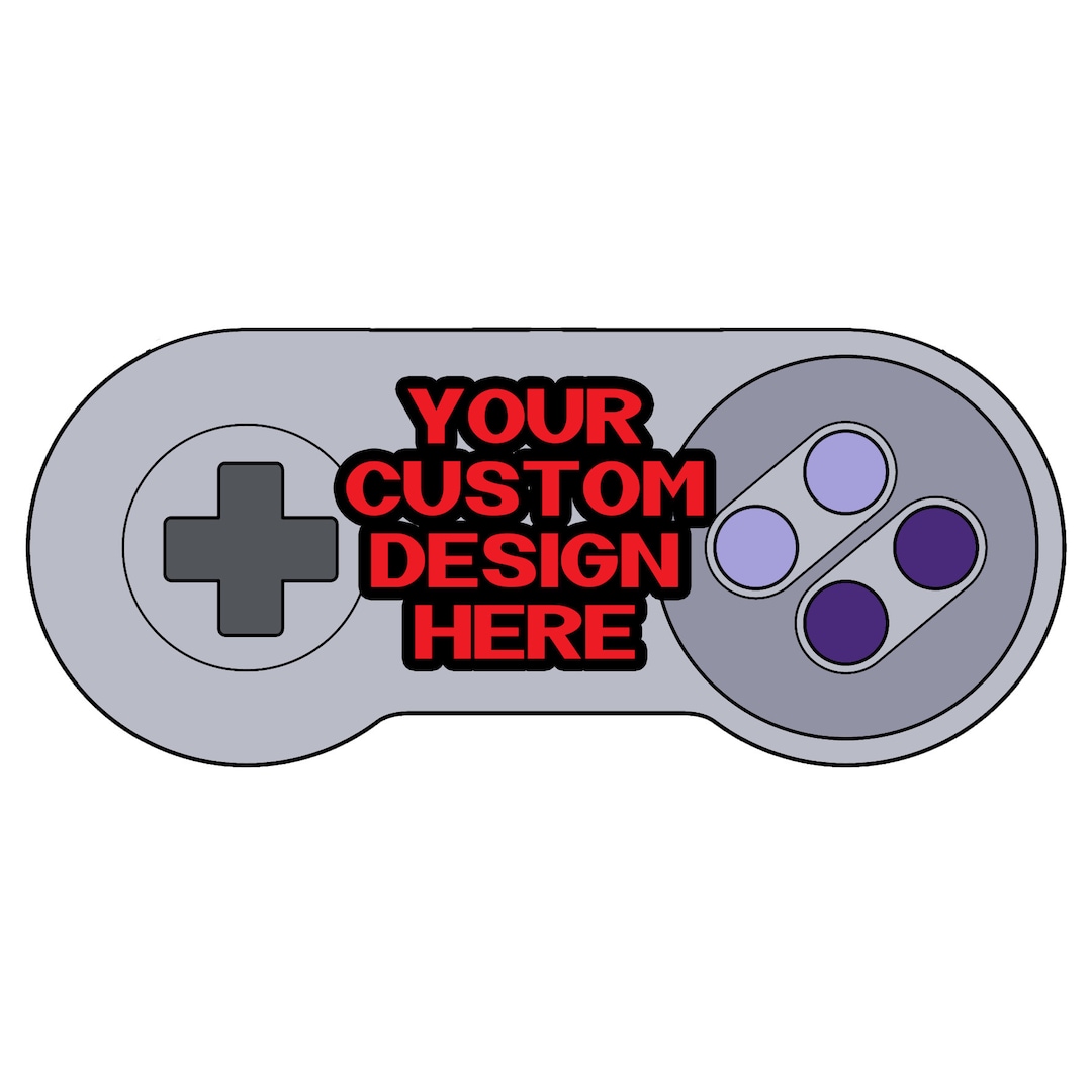 Custom Design Super Nintendo/famicom Controller - Etsy