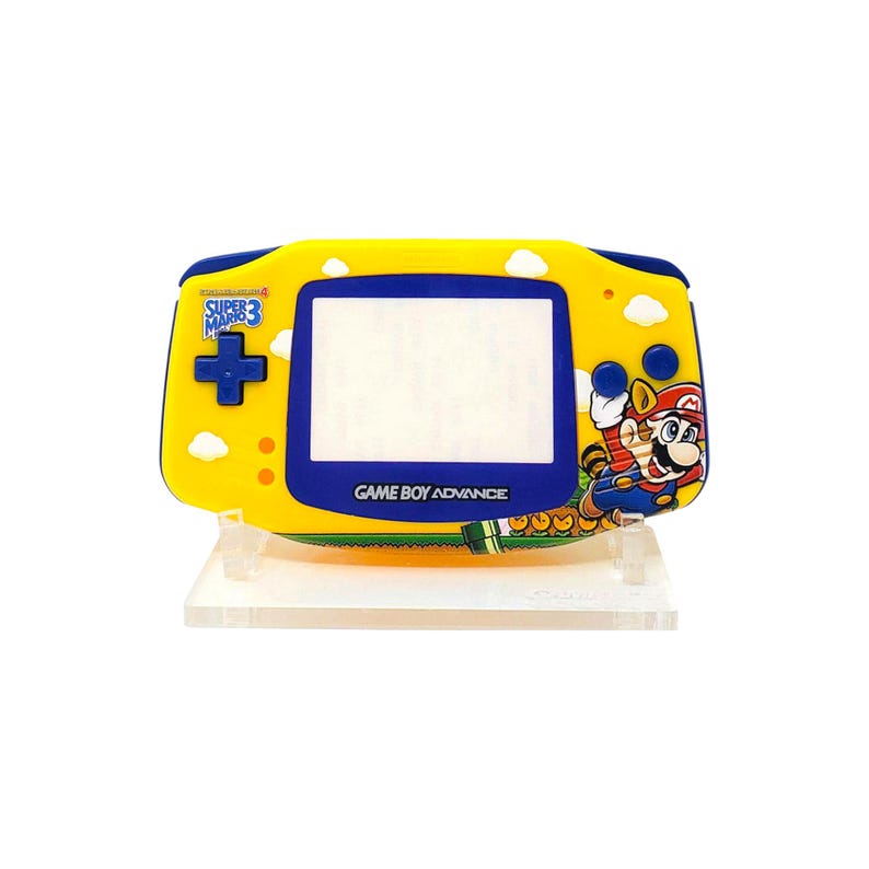Super Mario Bros 3 Custom Nintendo Gameboy Advance Shell Housing Gba - Etsy