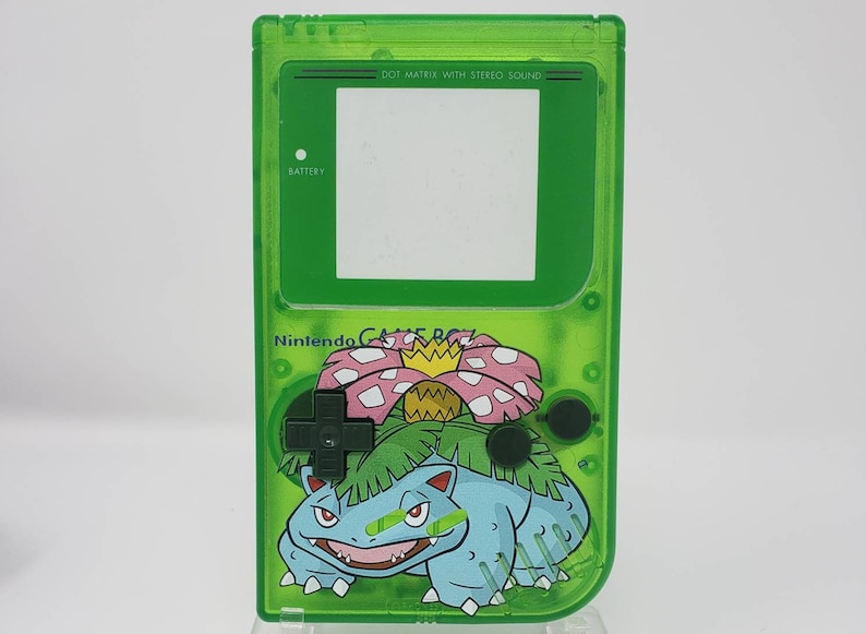Pokemon Venusaur Custom Nintendo Gameboy Shell Housing Diy | Etsy