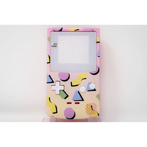 90s Pattern Gameboy Color Shell Diy - Etsy