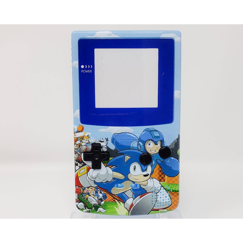 Megaman and Sonic Gameboy Color Shell Diy - Etsy