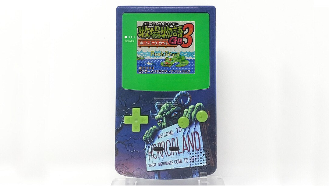 Goosebumps Horrorland Gameboy Color Handheld - Etsy